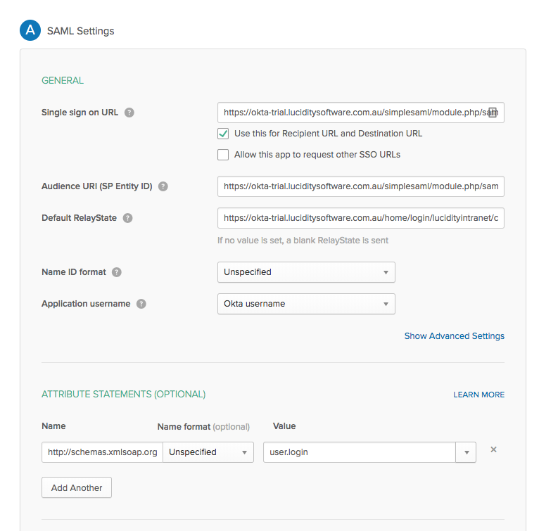 Setting up Okta authentication – Lucidity